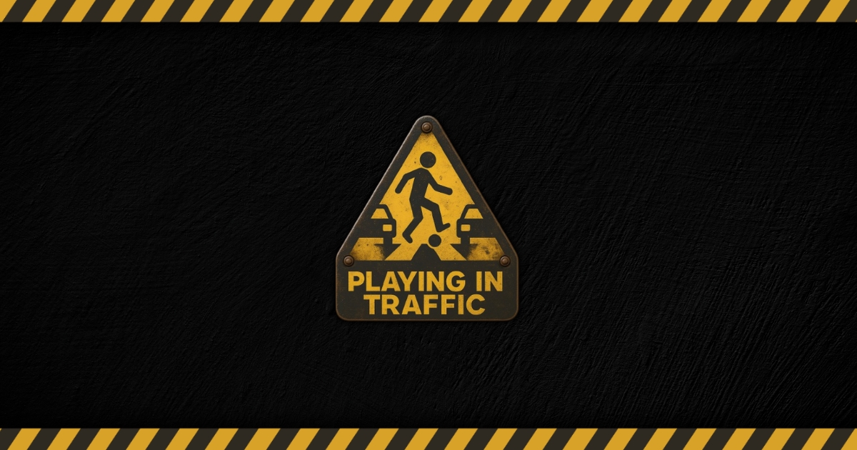 Playing In Traffic